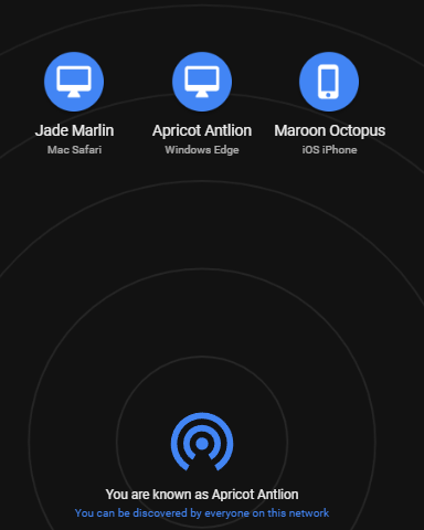 Snapdrop – Transfer Files Between Any Device – Support